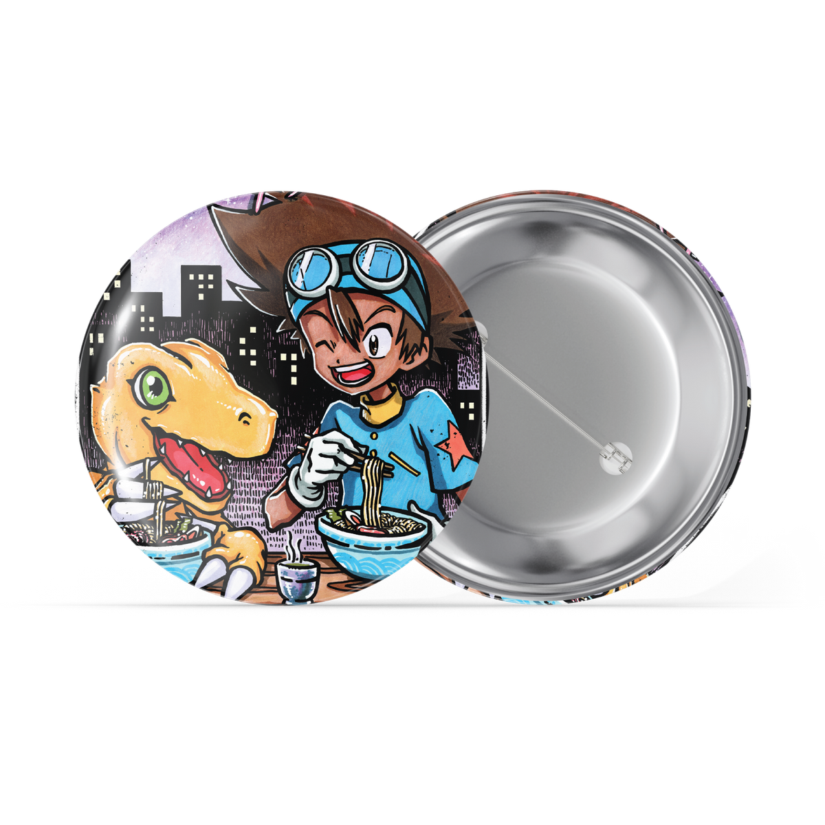 Digi Diner Exclusive Pin Button – Nissimoo Corporation